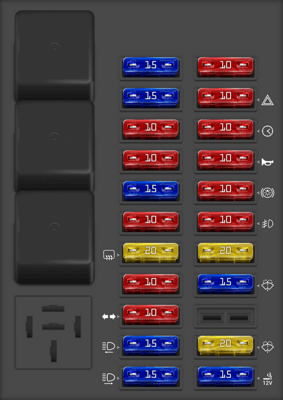 1994 Nissan Patrol Cigarette lighter fuse - StartMyCar