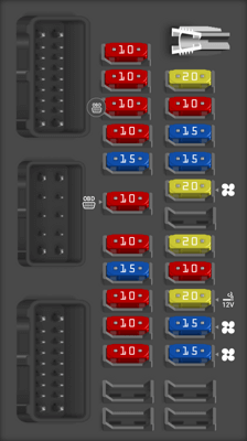 2011 Y62 Platinum Nissan Patrol fuse box diagram - StartMyCar