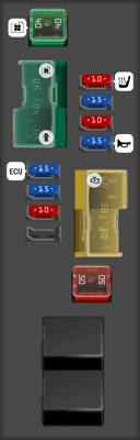 2006 G11 V35 Nissan Skyline fuse box diagram - StartMyCar