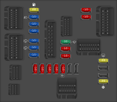 2018 Nissan Titan fuse box diagram - StartMyCar