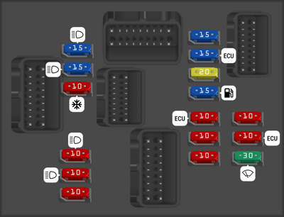 2017 Nissan Versa Note fuse box diagram - StartMyCar