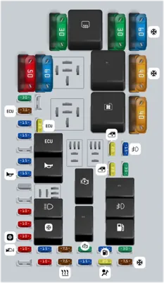 2007 Opel Corsa Corsa D Air conditioning relay - StartMyCar