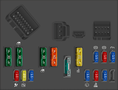 Peugeot 207 fuse box diagrams for all years - StartMyCar