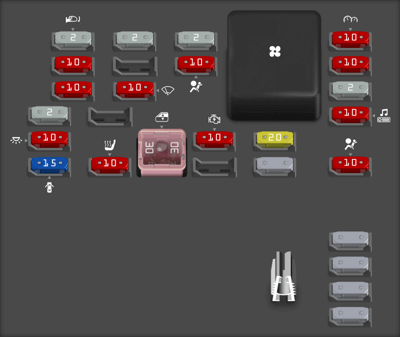 Pontiac G6 fuse box diagrams for all years - StartMyCar