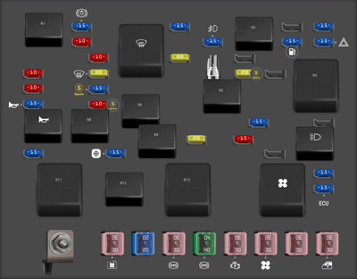 Proton GEN-2 fuse box diagrams for all years - StartMyCar