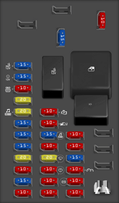 2012 Proton Preve fuse box diagram - StartMyCar