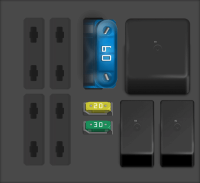 2013 Renault Fluence fuse box diagram - StartMyCar