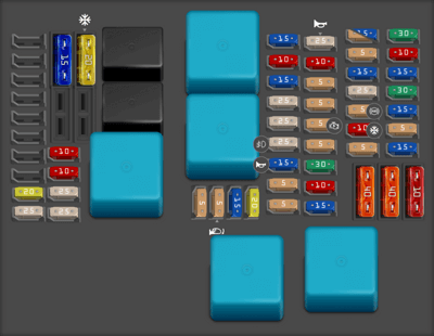 2021 Renault Trafic fuse box diagram - StartMyCar