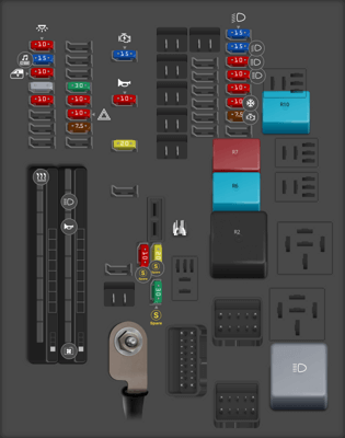 2011 Scion xB fuse box diagram - StartMyCar