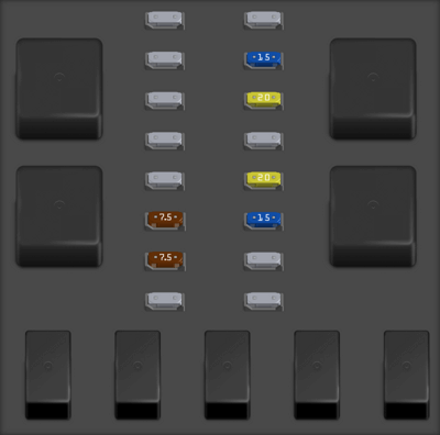 SsangYong Kyron fuse box diagrams for all years - StartMyCar