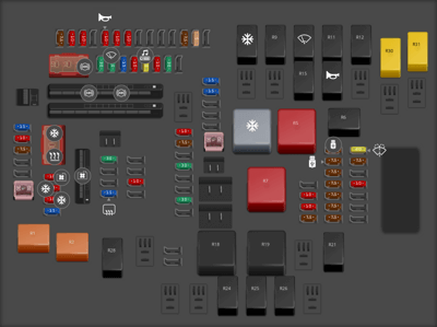 2024 Subaru Solterra fuse box diagram - StartMyCar