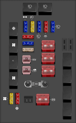 1996 Subaru SVX Air conditioning relay - StartMyCar