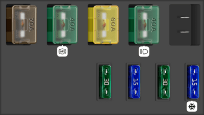 1999 Suzuki Swift Air conditioning relay - StartMyCar