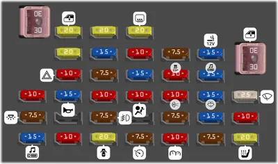2011 Suzuki Swift Second Global Generation Azg Horn fuse - StartMyCar