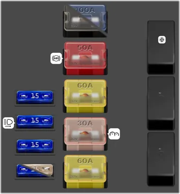 2002 Suzuki XL7 Radio fuse - StartMyCar