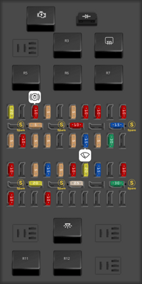 2015 Storme Tata Safari fuse box diagram - StartMyCar