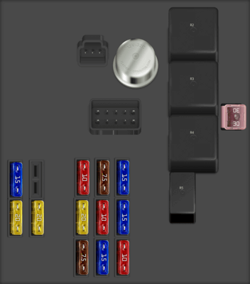 1994 Toyota 4Runner fuse box diagram - StartMyCar