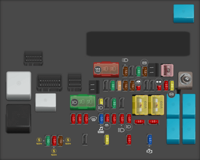 2012 Hybrid Hsd Toyota Auris Sunroof fuse - StartMyCar