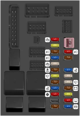 2009 Toyota Avensis 2nd Gen G2 Starter fuse - StartMyCar