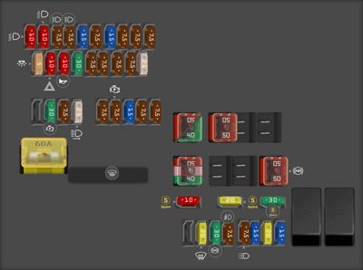 2016 Toyota AYGO Horn fuse - StartMyCar