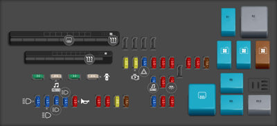 2010 Toyota Camry Hybrid Cooling fan relay - StartMyCar