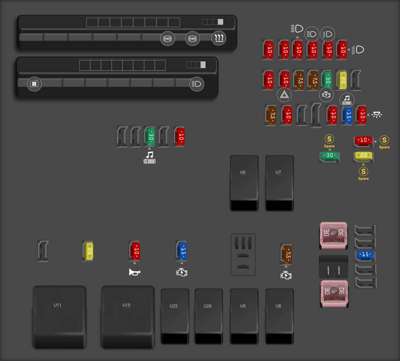 Toyota Tazz Interior Fuse Box Diagram