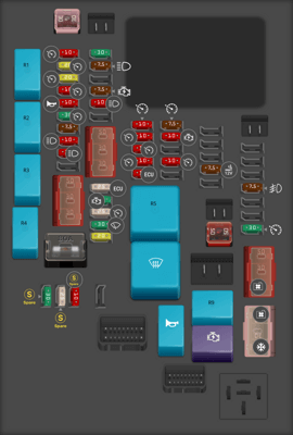 2022 Toyota Corolla Cross Horn relay - StartMyCar