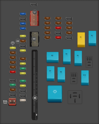 2023 Toyota Crown Tail light fuse - StartMyCar