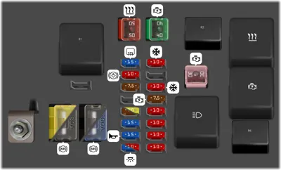 2004 6th-Gen_gen-G6 Toyota Hilux Starter relay - StartMyCar