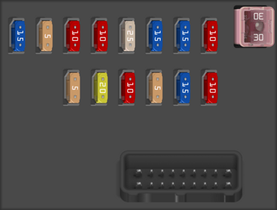 1998 Toyota Noah fuse box diagram - StartMyCar