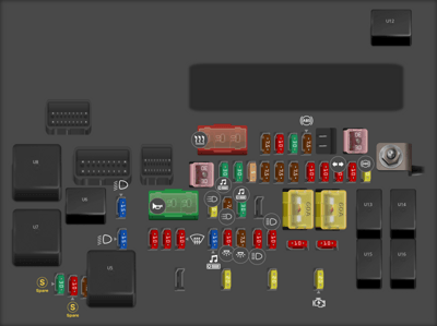 2015 Toyota Prius v fuse box diagram - StartMyCar