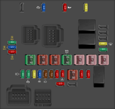 Toyota Yaris fuse box diagrams for all years - StartMyCar