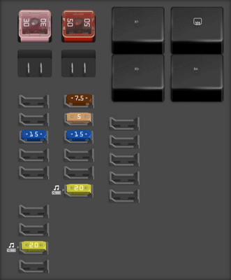 Toyota Yaris Cross fuse box diagrams for all years - StartMyCar