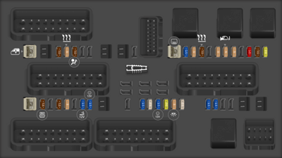 2005 Vauxhall Astra fuse box diagram - StartMyCar