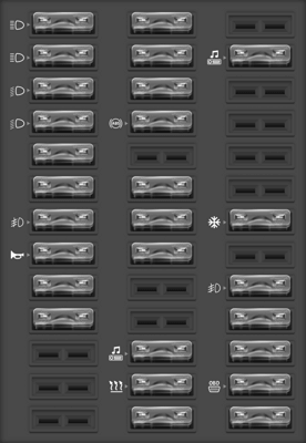 2012 Vauxhall Vivaro fuse box diagram - StartMyCar