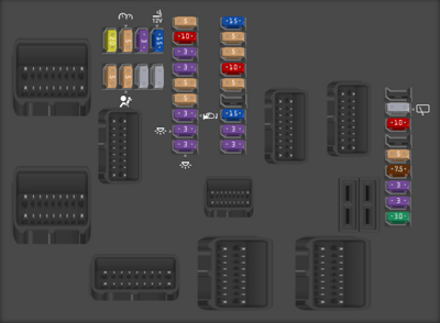 2020 Vauxhall Vivaro fuse box diagram - StartMyCar
