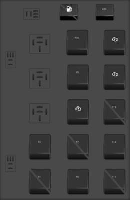 2013 Volkswagen Amarok fuse box diagram - StartMyCar