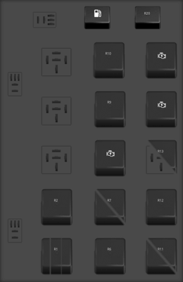 2014 Volkswagen Amarok fuse box diagram - StartMyCar