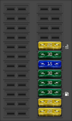 Volkswagen Amarok fuse box diagrams for all years - StartMyCar