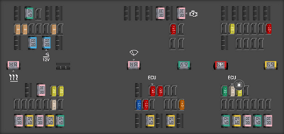 Volkswagen Amarok fuse box diagrams for all years - StartMyCar