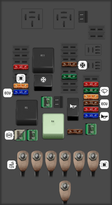 Volkswagen e-Golf fuse box diagrams for all years - StartMyCar