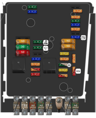 Volkswagen Eos fuse box diagrams for all years - StartMyCar