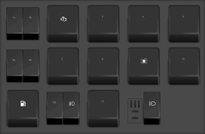 2013 2 Volkswagen Fox fuse box diagram - StartMyCar