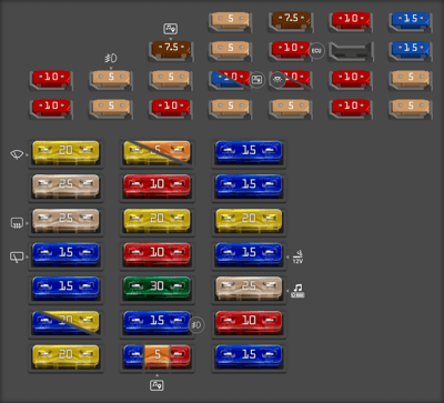 2002 Volkswagen Golf fuse box diagram - StartMyCar