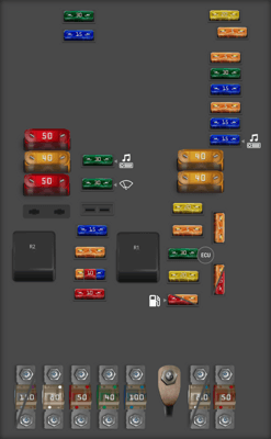 2005 Volkswagen Golf fuse box diagram - StartMyCar