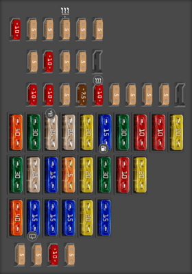 2006 Volkswagen Golf fuse box diagram - StartMyCar