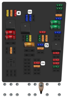 2009 G5 Volkswagen Golf fuse box diagram - StartMyCar