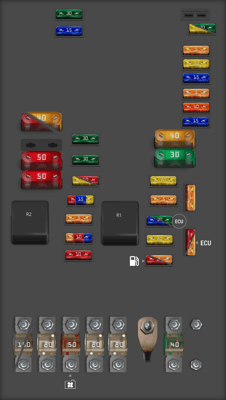 2010 Variant Volkswagen Golf fuse box diagram - StartMyCar