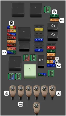 2014 Volkswagen Golf fuse box diagram - StartMyCar