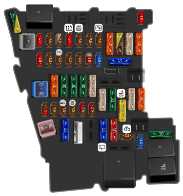 Volkswagen Golf fuse box diagrams for all years - StartMyCar